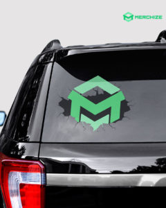 Custom Shape Decal - Print on Demand & Fulfillment Service
