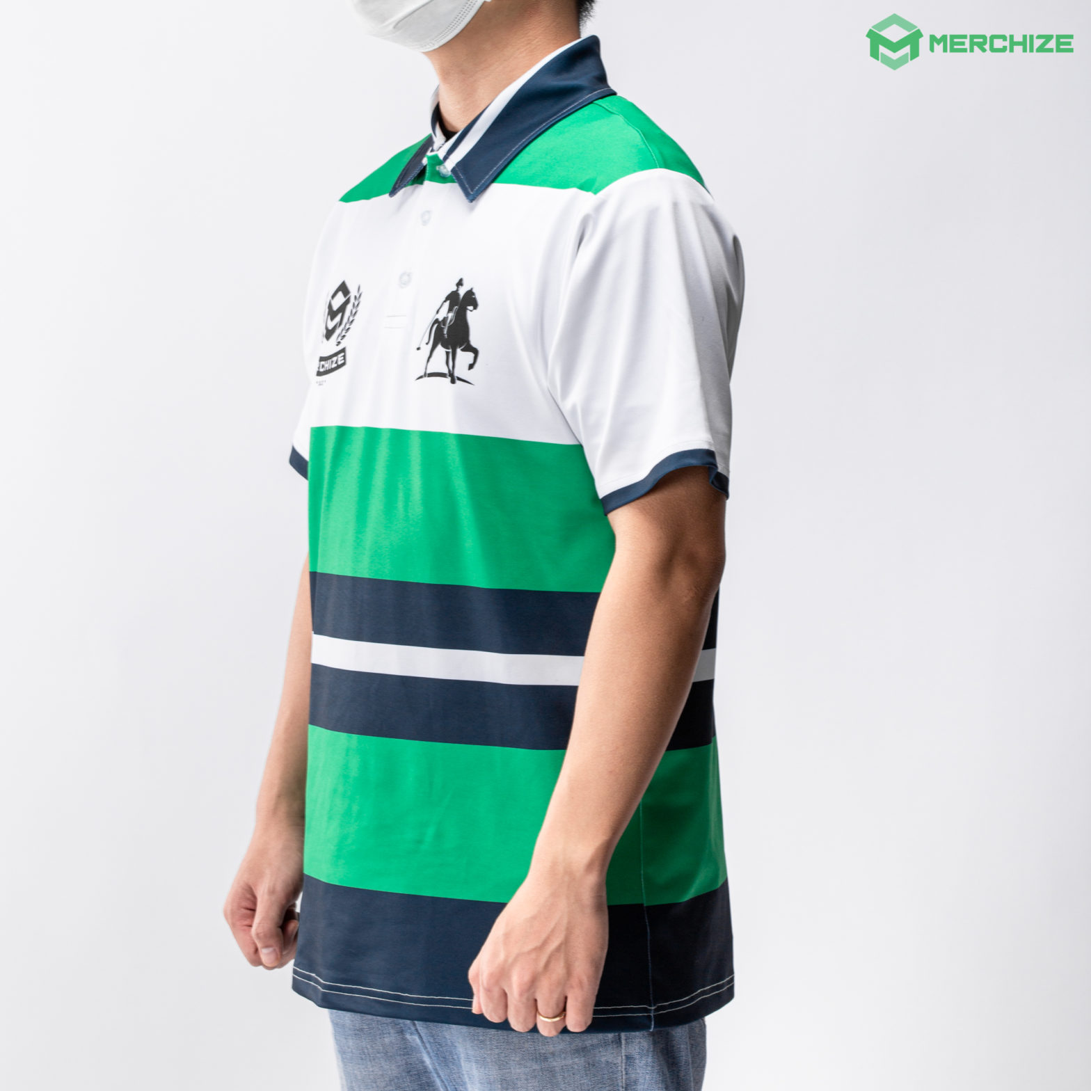 Custom AOP Polo Shirt - Print on Demand & Fulfillment Service