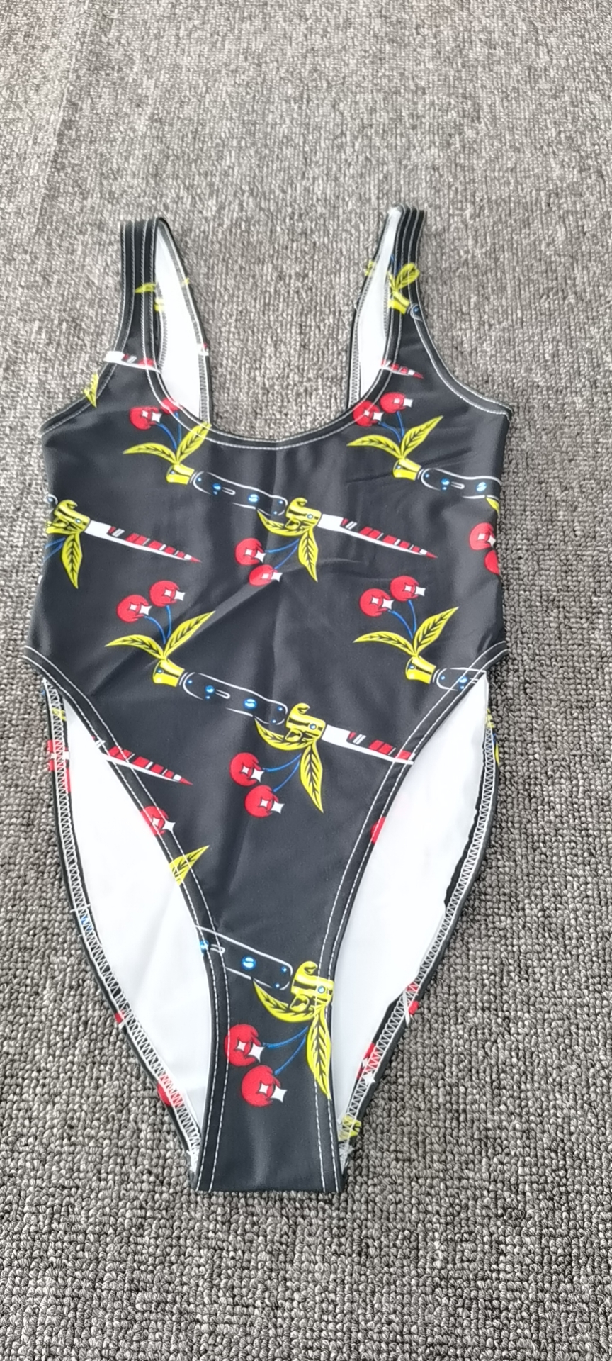All-over Print One-Piece Swimsuit (Made in China)