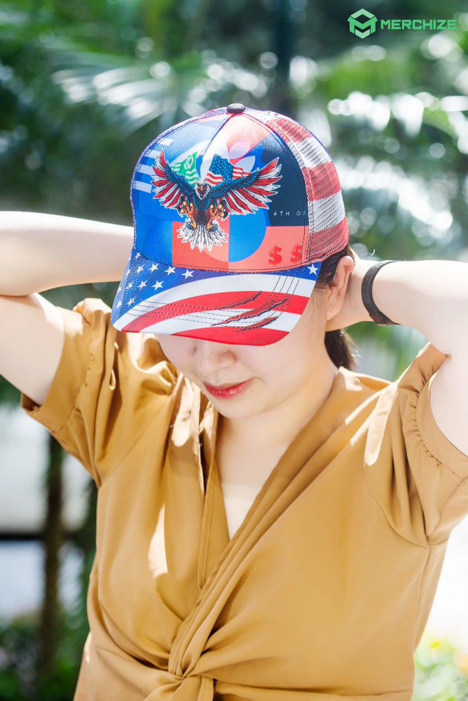 All-over Print Trucker Cap - Print on Demand & Fulfillment Service