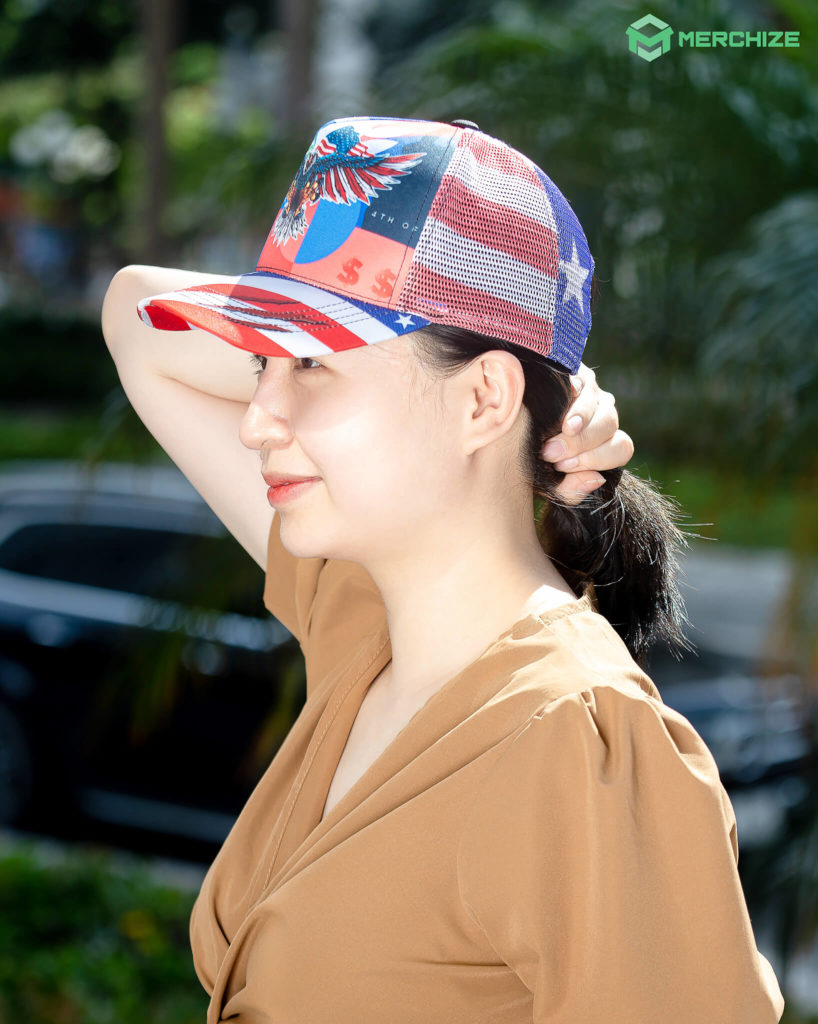 All-over Print Trucker Cap - Print on Demand & Fulfillment Service