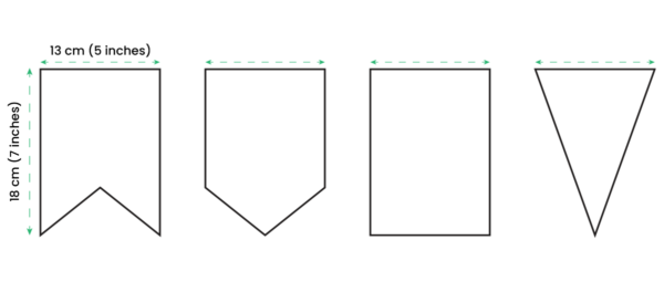 Print On Demand Bunting Banner - Merchize