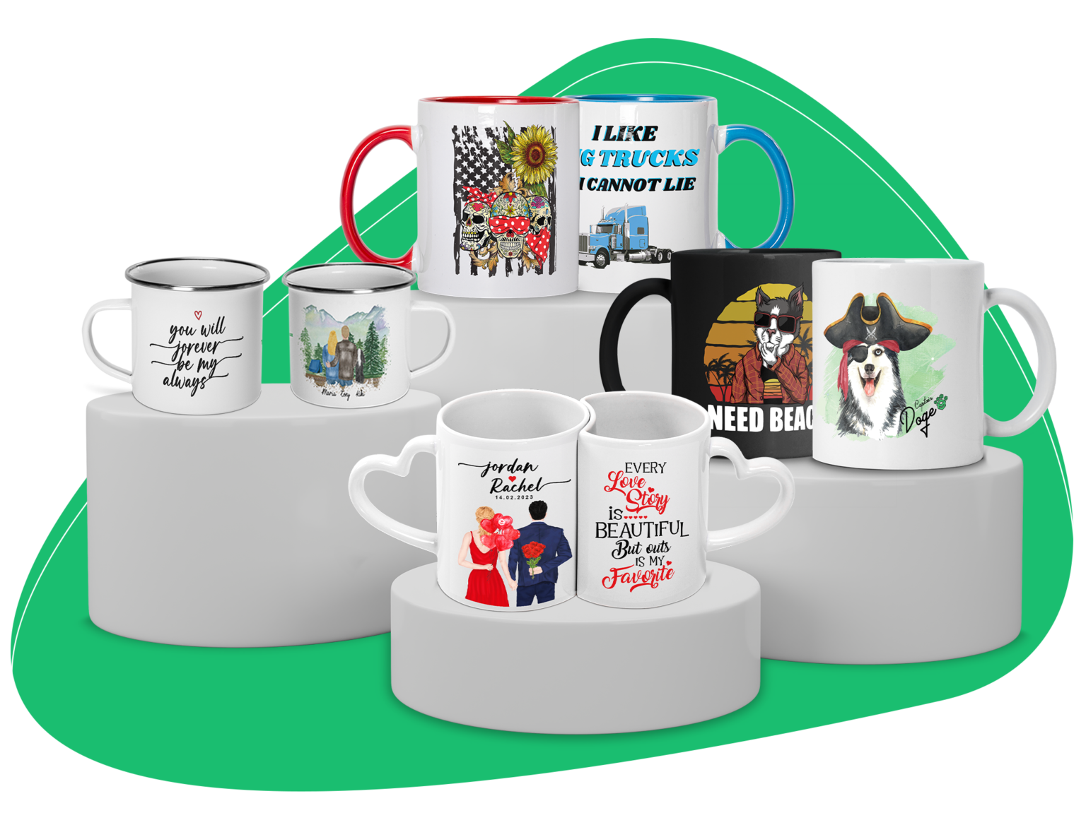 Custom Mugs Print On Demand And Fulfillment Service