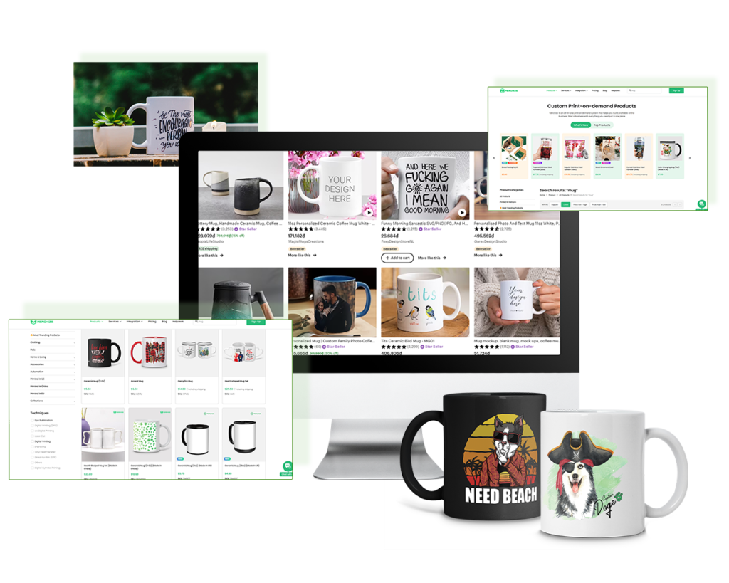Custom Mugs - Print on Demand & Fulfillment Service